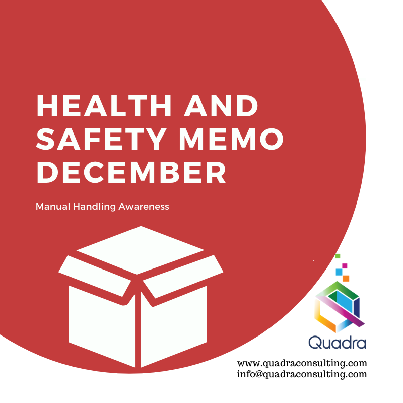 Health and Safety Memo December - Quadra Consulting