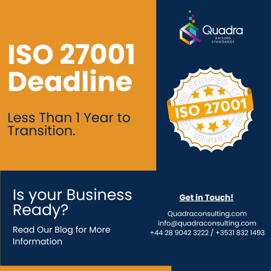 ISO 27001: New Standard Deadline, Key Benefits, and Essential Updates ...
